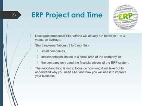Enterprise Resource Planning BEST PPT PPT