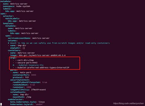 Kubernetes 117 部署 Metrics Server 出现 No Metrics Known For Nodemetrics Server错误unable To Fetch