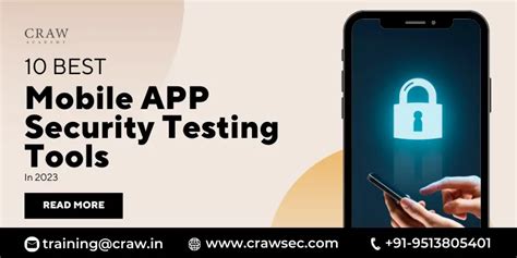 Best Mobile App Security Testing Tools In 2025 Craw Security