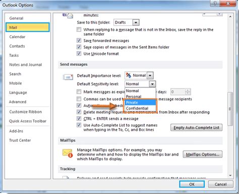 How To Mark Email Message As Private Or Confidential In Outlook