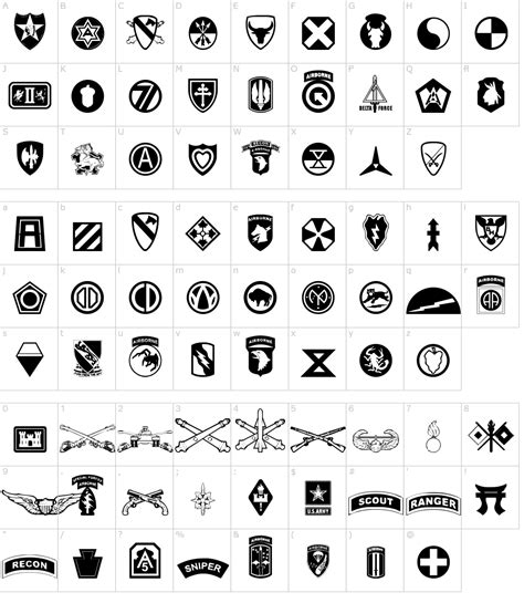 US Army 2nd Font Download