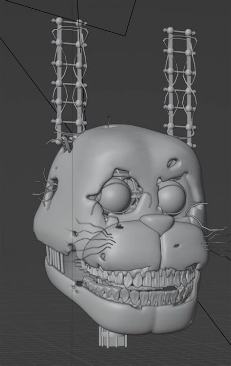 Plushtrap Chaser Wip Model R Fivenightsatfreddys