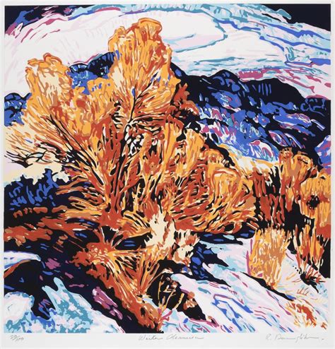 Lot Robert A Daughters Winter Chamisa