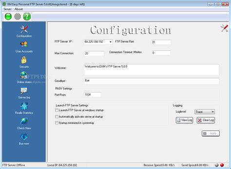 Xm Easy Personal Ftp Server Download Free Windows 580 Softpedia
