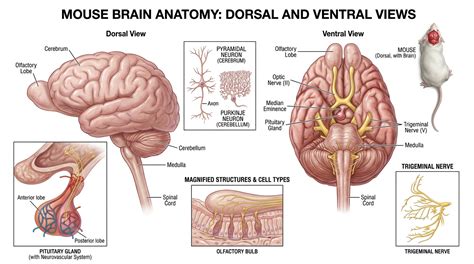 Mouse Brain Anatomy Diagram