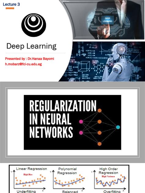 Deep Learninglecture 3regularization In Neural Networks Pdf Statistical Analysis