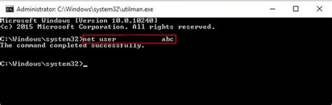Reset Lost Admin Password On Windows 10 Without Admin Rights