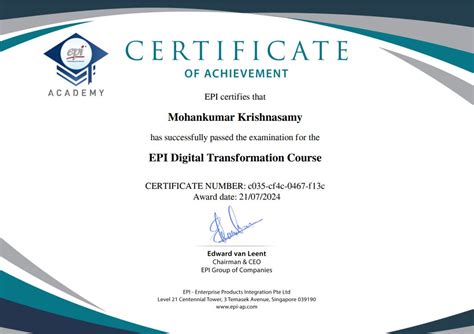 Mohankumar K On Linkedin Im Happy To Share That Ive Obtained A New