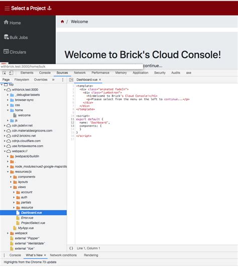 Javascript How To Config Laravel Mix Vue Js Source Map To Show Real Component Code In Debug