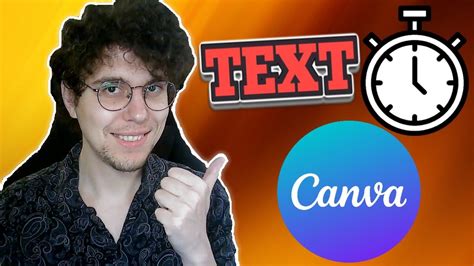 How To Set Text Duration On Canva Youtube