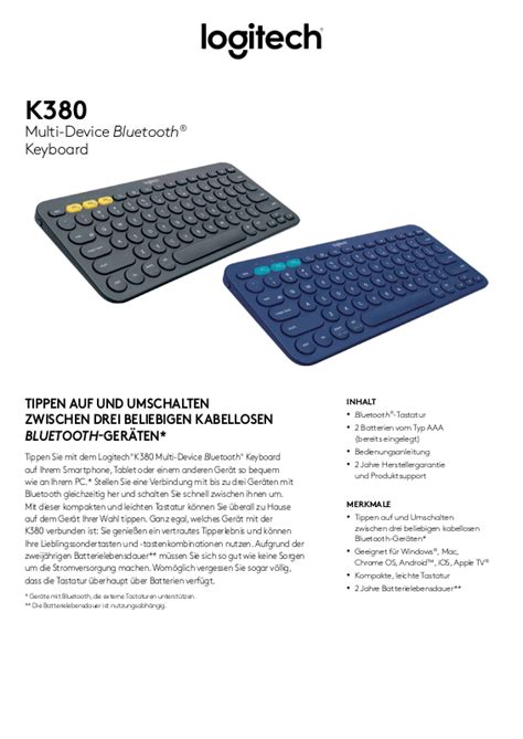 Logitech K User Manual