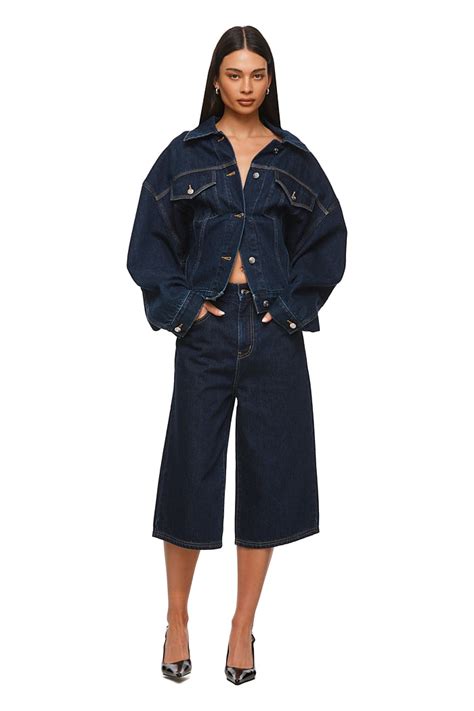Nakedvice The Maxwell Dark Indigo Jacket Womens Denim