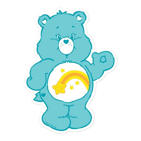 Care Bears Wish Bear™ Die Cut Sticker Care Bears Shop
