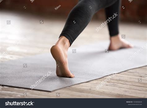 Close Up Young Woman Barefoot Pose Over 861 Royalty Free Licensable
