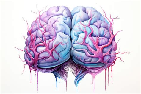 Brain Neurons Send Signals Via Axons And Dendrites Creating Synapses Neurotransmitters Aid Mind