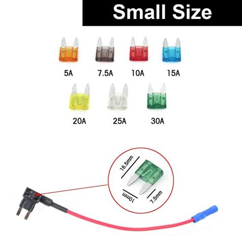 Car Motor Add Circuit Blade Style Fuse Adapter Cable Add A Circuit Fuse Holder Aps Att Low