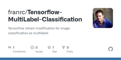 Github Franrctensorflow Multilabel Classification Tensorflow
