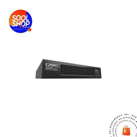 Core 8 Flex Qsc Procesador Con Es Analógicas Y En Red De Q Sys