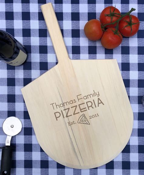 Personalized Pizza Peel Pizza Paddle Pizza Board Custom Etsy