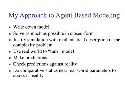 Ppt Agent Based Models In Social Science Powerpoint Presentation Free Download Id669477