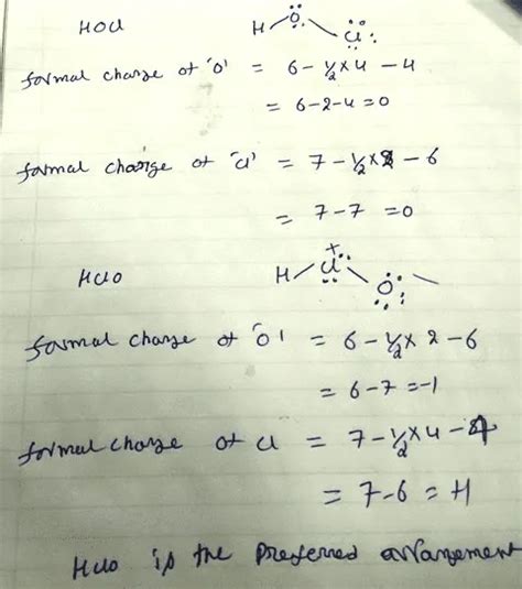 Hclo Lewis Structure