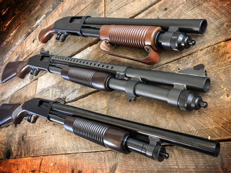 Mossbergs Retrograde 500 And 590a1 On Target Magazine