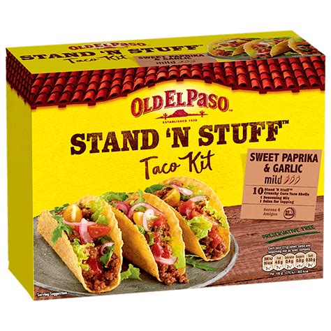 Stand N Stuff Crunchy Taco Kit Mexican Food Old El Paso