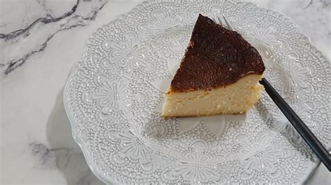 바스크 번트 치즈케이크 3번 굽기 Youtube