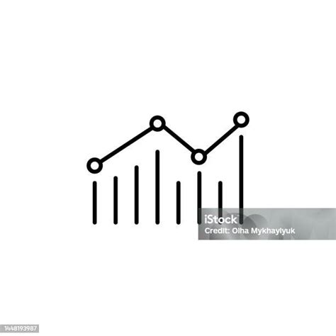 차트 아이콘 화살표 이동 막대 그래프 플랫 스타일 아이콘입니다 벡터 일러스트 레이 션 Eps 10 0명에 대한 스톡 벡터 아트