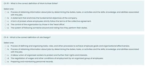 Solved Ch 6 What Two Preconditions For Learning Affect The