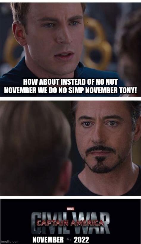 No Simp November Meme By Scoots291 Memedroid