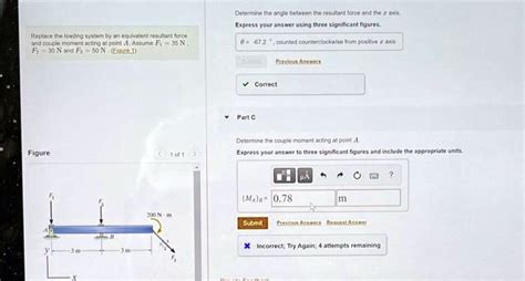 Solved Determine The Angle Between The Resultant Force And The Z Axis Express Your Answer