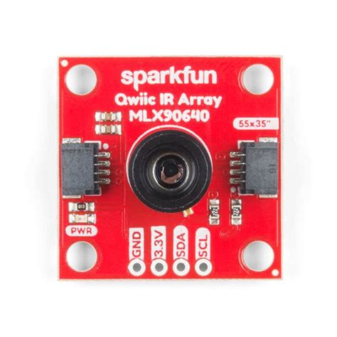 Desglose De Matriz Ir Sparkfun Fov De 55 Grados Mlx90640 Qwiic