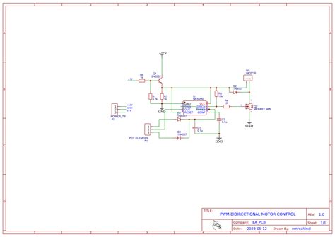 PWM MOTOR CONTROL OSHWLab