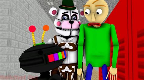 SFM Baldi S Basics When FNAF Visits Baldi S Basics YouTube