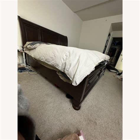 Ashley Furniture Porter King Sleigh Storage Bed Aptdeco