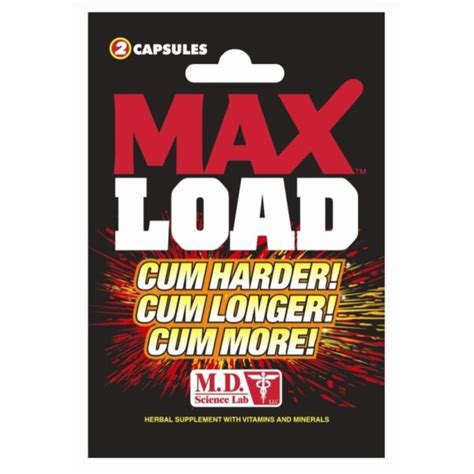 Max Load X Pack Male Enhancer Intense Pleasure HUGE Volume Sexual Supplement For Sale Online
