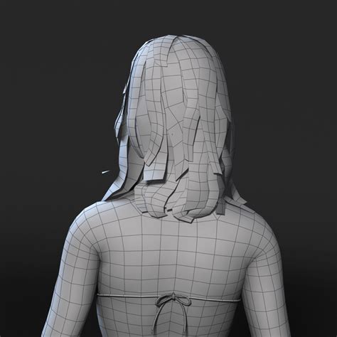 Igor Ko Woman In Bikini Rigged 3d Game Character Low Poly 3d Model