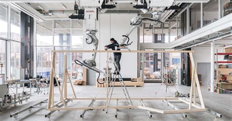 Gallery Of Eth Zurich Uses Robots To Construct Three Story Timber Framed House 6