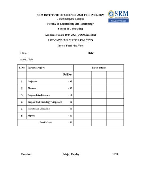 Reviw Evaluation Sheet Pdf