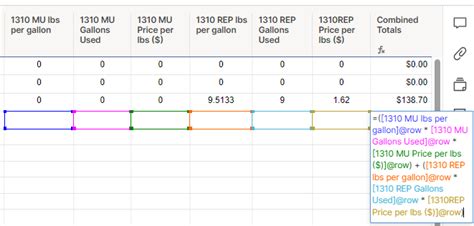 Mutliplying Mutiple Columns Multiplying Mutiple Columns Smartsheet Community