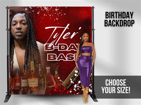 Birthday Backdrop Photo Step Repeat Edtable Backdrop Photo Step And Epic Keepsake Designs