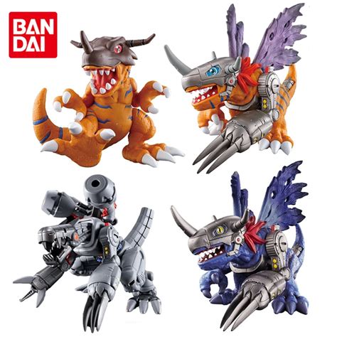 반다이 오리지널 디지몬 어드벤처 대형 사이즈 부드러운 인형 그레이몬 메탈 그레이몬 무겐드라몬 다이나 모션 애니메이션 액션 피규어 장난감