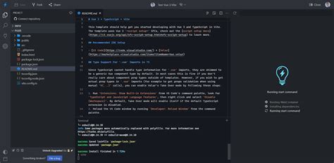 Vite Wont Start · Issue 694 · Stackblitzwebcontainer Core · Github