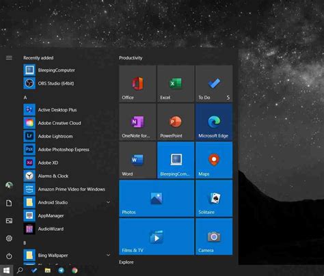A Closer Look At Windows 10s Brand New Start Menu Privacy Ninja