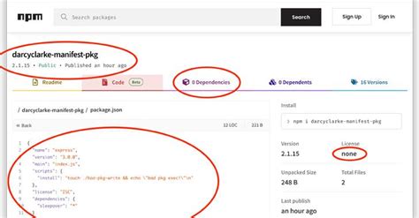 Avinash M On Linkedin Nodejs Users Beware Manifest Confusion Attack
