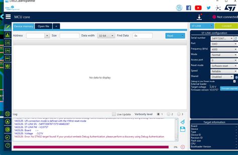 Can Not Connect Stm32wb55cgu6 With St Link Stmicroelectronics Community