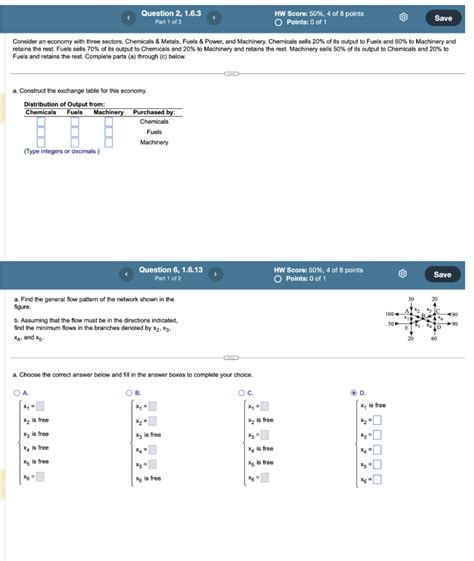 consider an economy with three sectors chemicals and