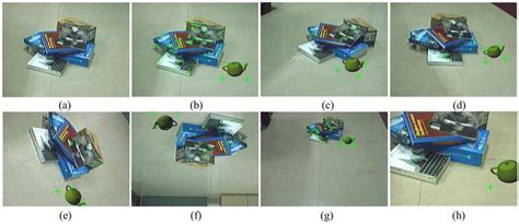 Application Of Markerless Ar Tracking A Shows The Reference Frame Download Scientific