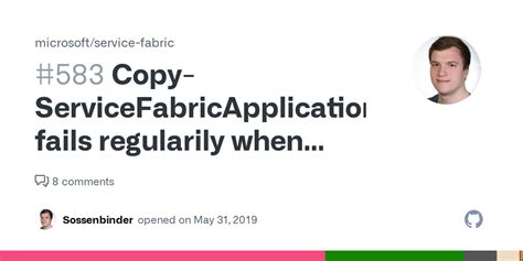 Copy ServiceFabricApplicationPackage Fails Regularily When Trying To Run SF Application On Local
